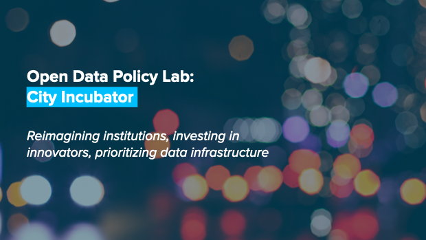 Open Data Policy Lab: City Incubator